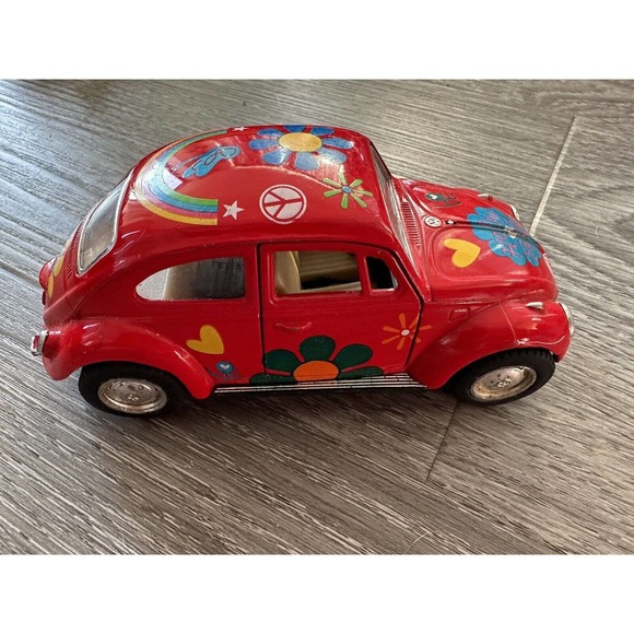 Kinsmart | Toys | 967 Classic Volkswagen Vw Beetle 132 Scale Model Car ...